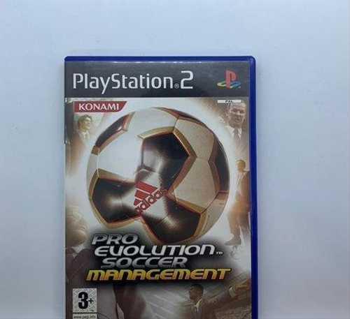 Pro evolution soccer management для PS2
