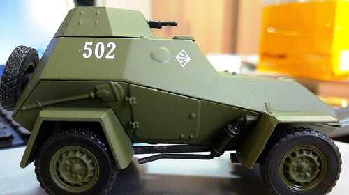 Модель бронеавтомобиля ба-64. Масштаб 1:43