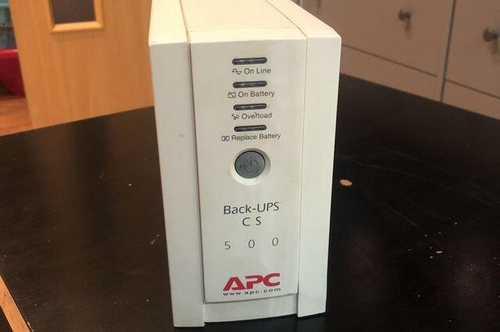 Источник бесперебойного питания APC Back-UPS 500 В