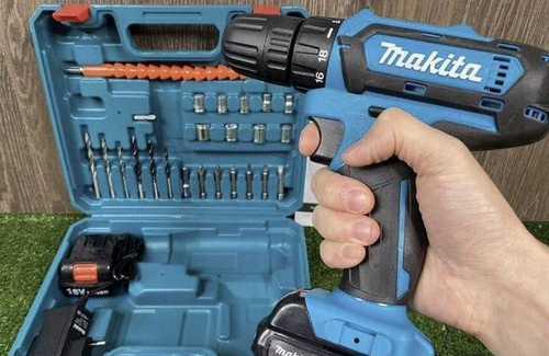 Аккум. Шуруповерт Makita 18 вольт с набором Новый | Festima.Ru ...