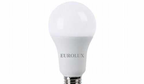 Лампа светодиодная LL-E-A70-20W-230-2,7K-E27, Eurolux 10 шт. комплект