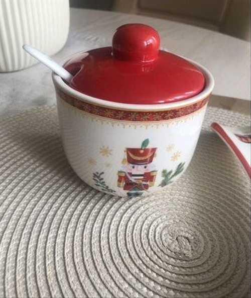 Сахарница Щелкунчик