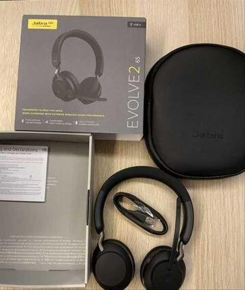 Гарнитура Jabra Evolve2 65 чёрная