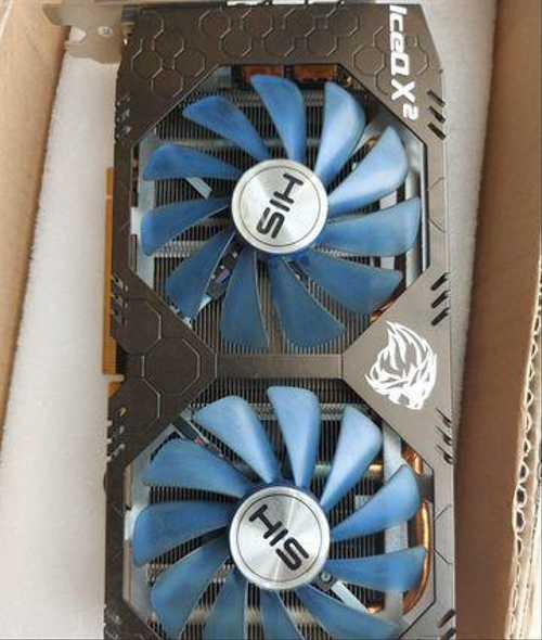 Видеокарта svga 4Gb HIS radeon RX 580 IceQ X2