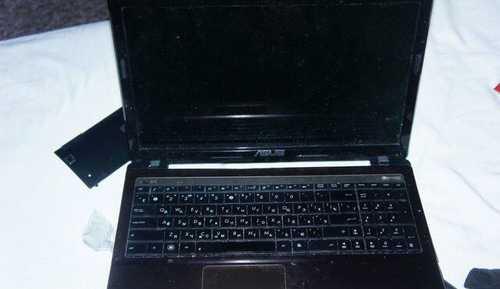 Ноутбук Asus K53E i3-2310M (на запчасти)