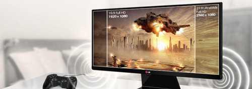 Монитор 29" LG 29UM55-P Black IPS LED