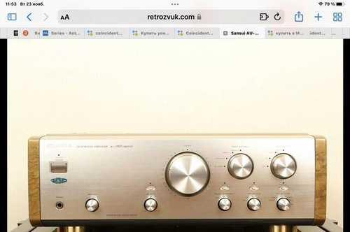 Усилитель Sansui AU-A907 Limited