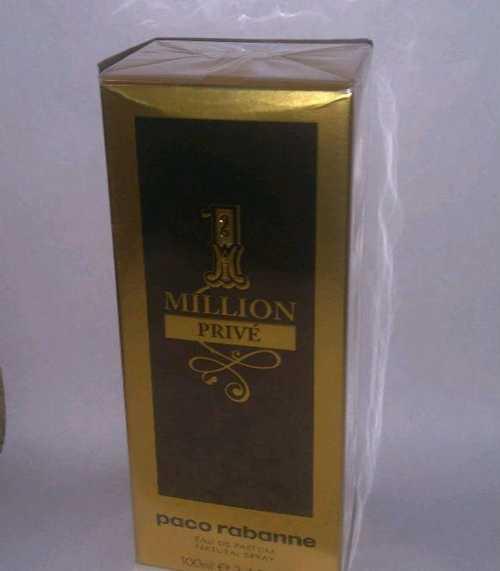 Paco rabanne 1 Million Prive 100ml парф.вода д/муж