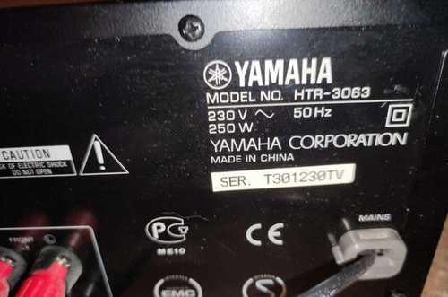 Av ресивер yamaha GTR 3063
