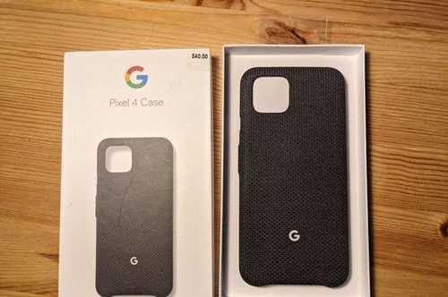 Google Pixel 4 fabric case black