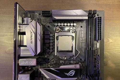 Материнская плата Asus Strix Z270i + i7 7700k