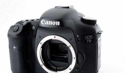 Canon EOS 7D body, пробег 9к кадров