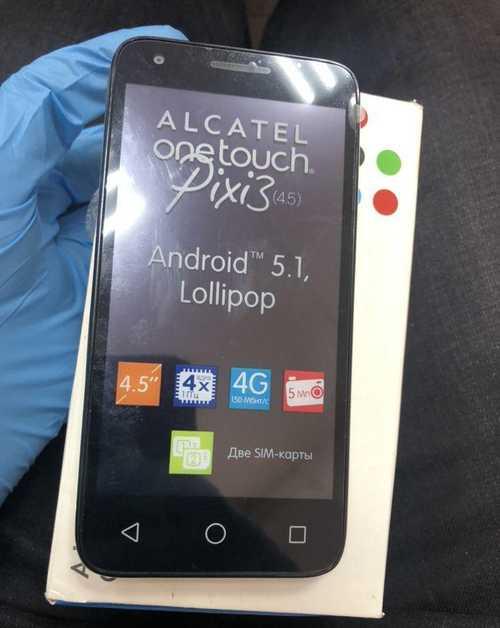 Телефон Alcatel 5017D pixi 3