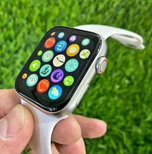 Умные часы Apple Watch 6 M26 plus Белые Серебро