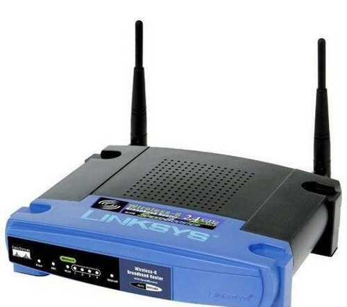 Wi-Fi роутер Linksys WRT54GL - 2 шт