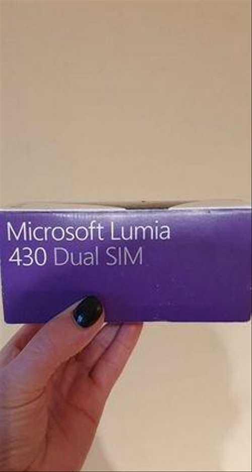 Телефон microsoft lumia 430 dual sim