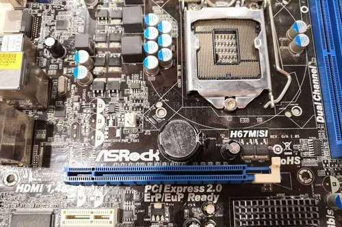 Системная плата asrock h67m si обновление bios