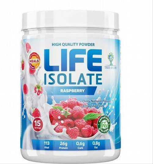 Протеин Life lsolate Raspberry 1lb 454 гр