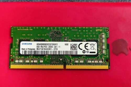 Оперативная память Samsung M471A1K43CB1-CTD 8 гб