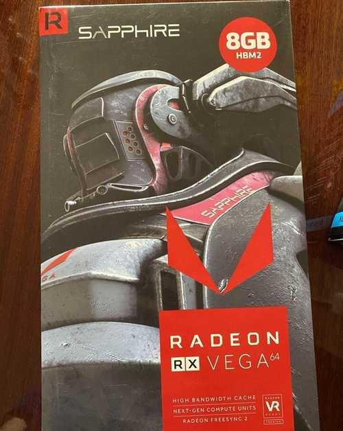 Sapphire Radeon RX Vega 64 8GB HBM2