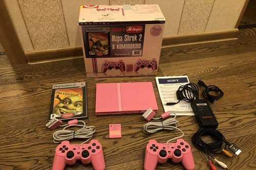 Sony Playstation 2 PS2 Pink slim