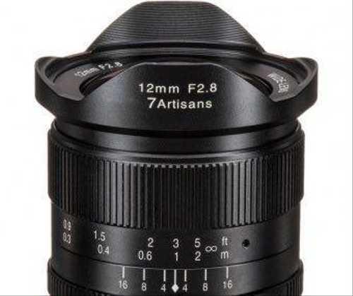 Объектив 7artisans 12mm f/2.8 Sony E-mount