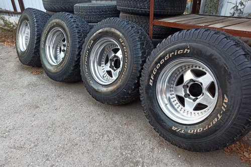 Диски кованые r16,5 с резиной BFGoodrich ALL-Terra