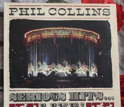 Phil Collins Serious Hits. Live, 2 LP оригинал