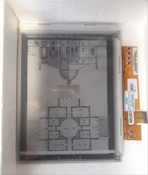 Экран. Оригинальный дисплей ED060SC4 (LF) H2 6 "