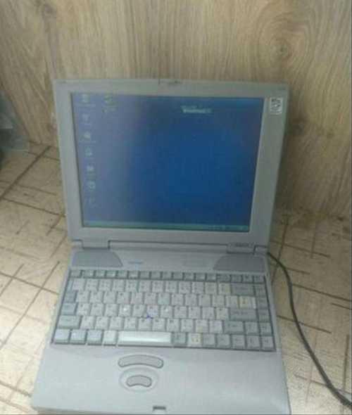 Ретро ноутбук toshiba 230cx