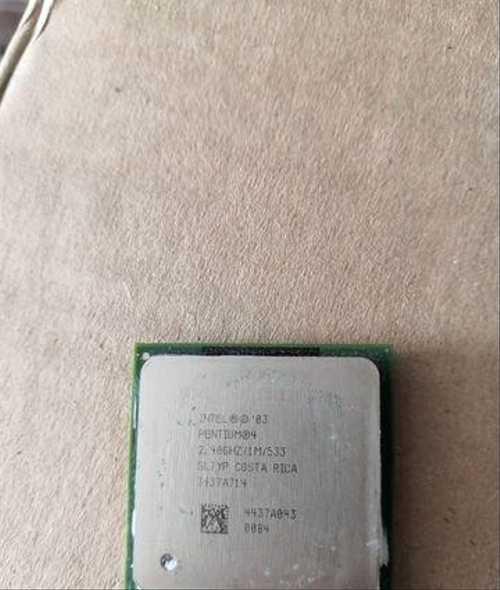 Процессор Intel Celeron 2 GHz SL6VY, 2,40 SL7JV
