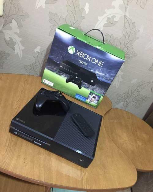 Xbox One 500 гб+6 игр