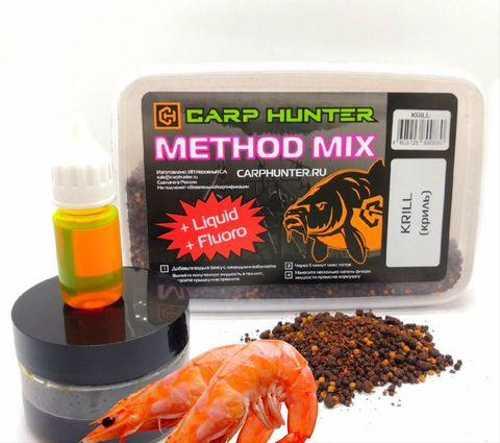 Method mix Pellets + Fluoro + Liquid Krill (криль)
