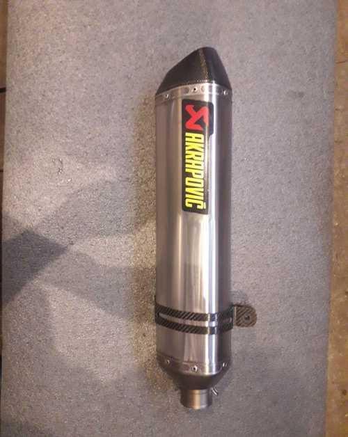 Глушитель прямоточный akrapovic