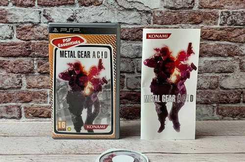 Metal Gear Acid для PSP