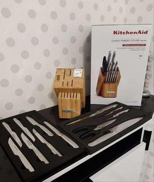 Новый набор ножей KitchenAid
