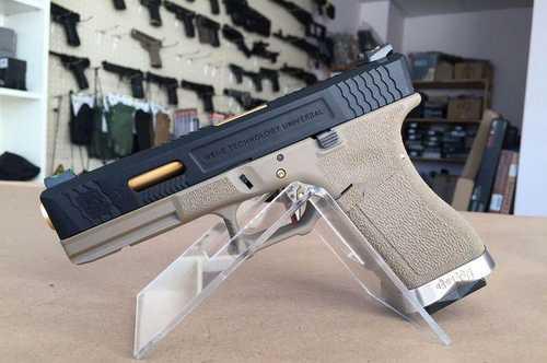 Пистолет страйкбольный Glock17 g-force 5-tone