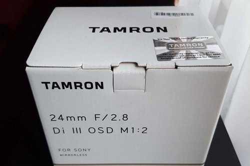 Tamron 24mm F/2.8 Di III OSD M1:2 Sony E FE Новый