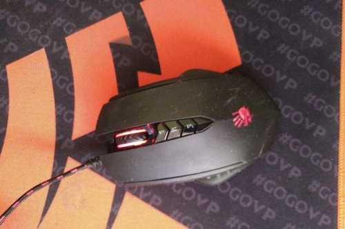 Мышь игровая проводная A4Tech Bloody V8M черный
