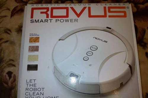 Робот пылесос rovus smart power s570