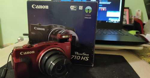 Фотоаппорат Canon sx710 hs, карточка 32гб, три бат