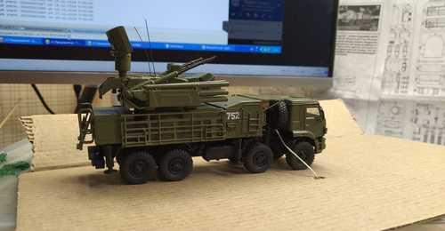 Панцирь-С1 Хаки 1/72