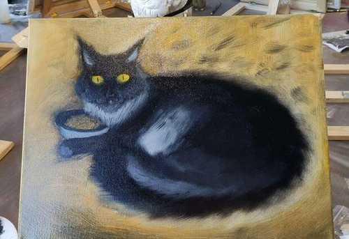 Картина интерьерная "Кошка-мандошка"