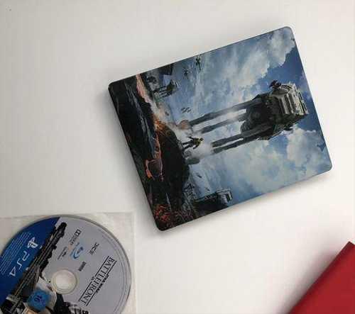 Stars wars Battlefront (steelbook) диск для PS4