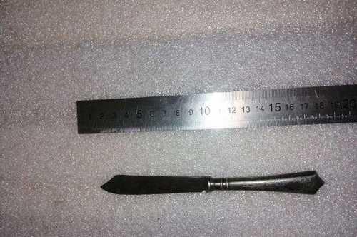 Царский столовый нож, серебро вес 30.11 г