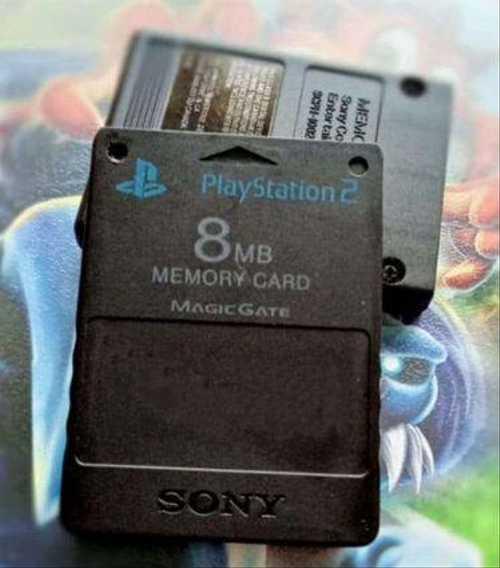 Карта памяти Sony PlayStation 2 PS2 8mb
