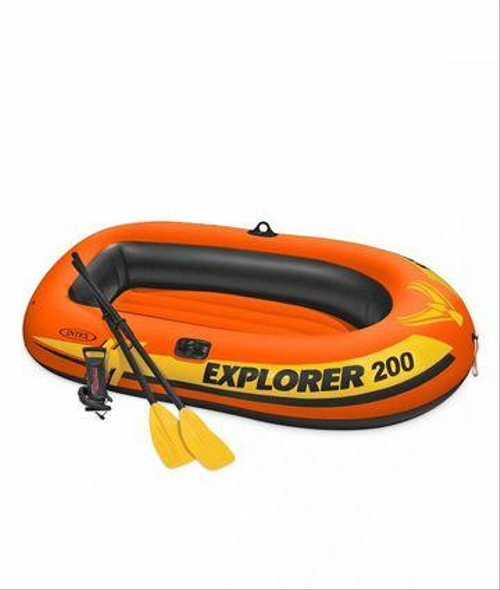Лодка 2-х местная Intex Explorer-200 185х94х41 см