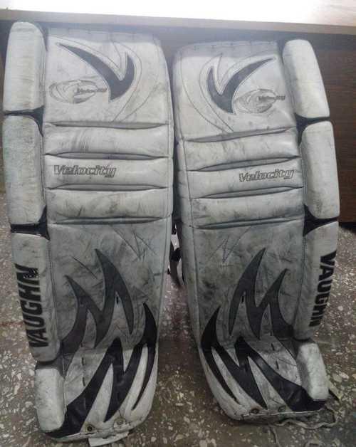 Щитки хоккейные вратаря "Vaughn" Velocity 3 SR