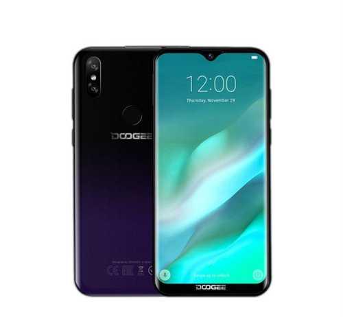 Doogee Y8 Purple (6.1", 4G, 3/32GB, 3400mAh) Новый