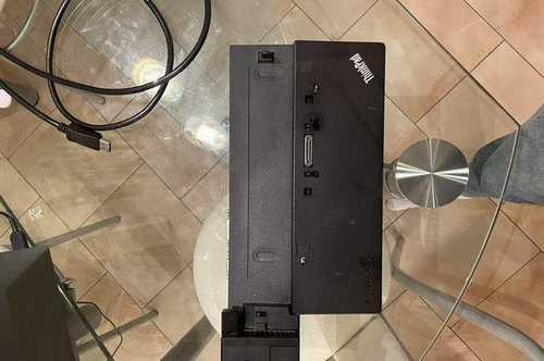 Докстанция + блок питания lenovo Pro dock 40A1